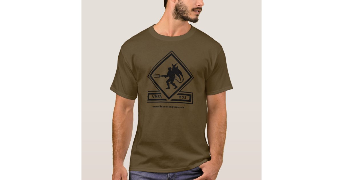 VMFA-232 mono insignia shirt | Zazzle