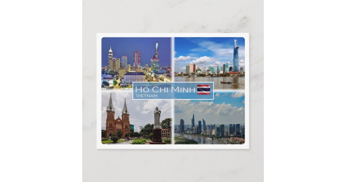 VN Vietnam - Ho Chi Minh - Postcard | Zazzle