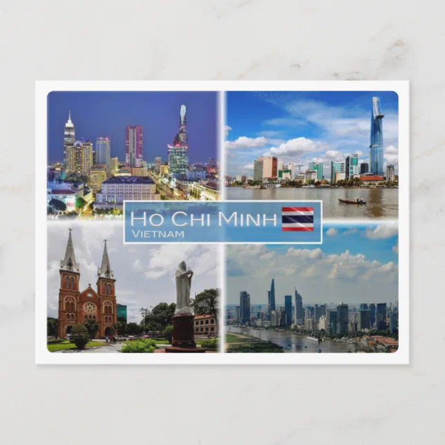 VN Vietnam - Ho Chi Minh - Postcard | Zazzle