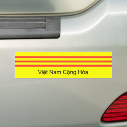 VNCH Flag Bumper Sticker | Zazzle