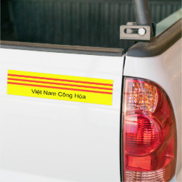 VNCH Flag Bumper Sticker | Zazzle