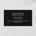 Voice Actor, Voice Over, Emcee Host Business Card | Zazzle