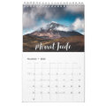 Volcanoes Collection Wall Calendar | Zazzle