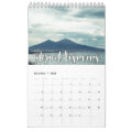 Volcanoes Collection Wall Calendar | Zazzle