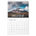 Volcanoes Collection Wall Calendar | Zazzle