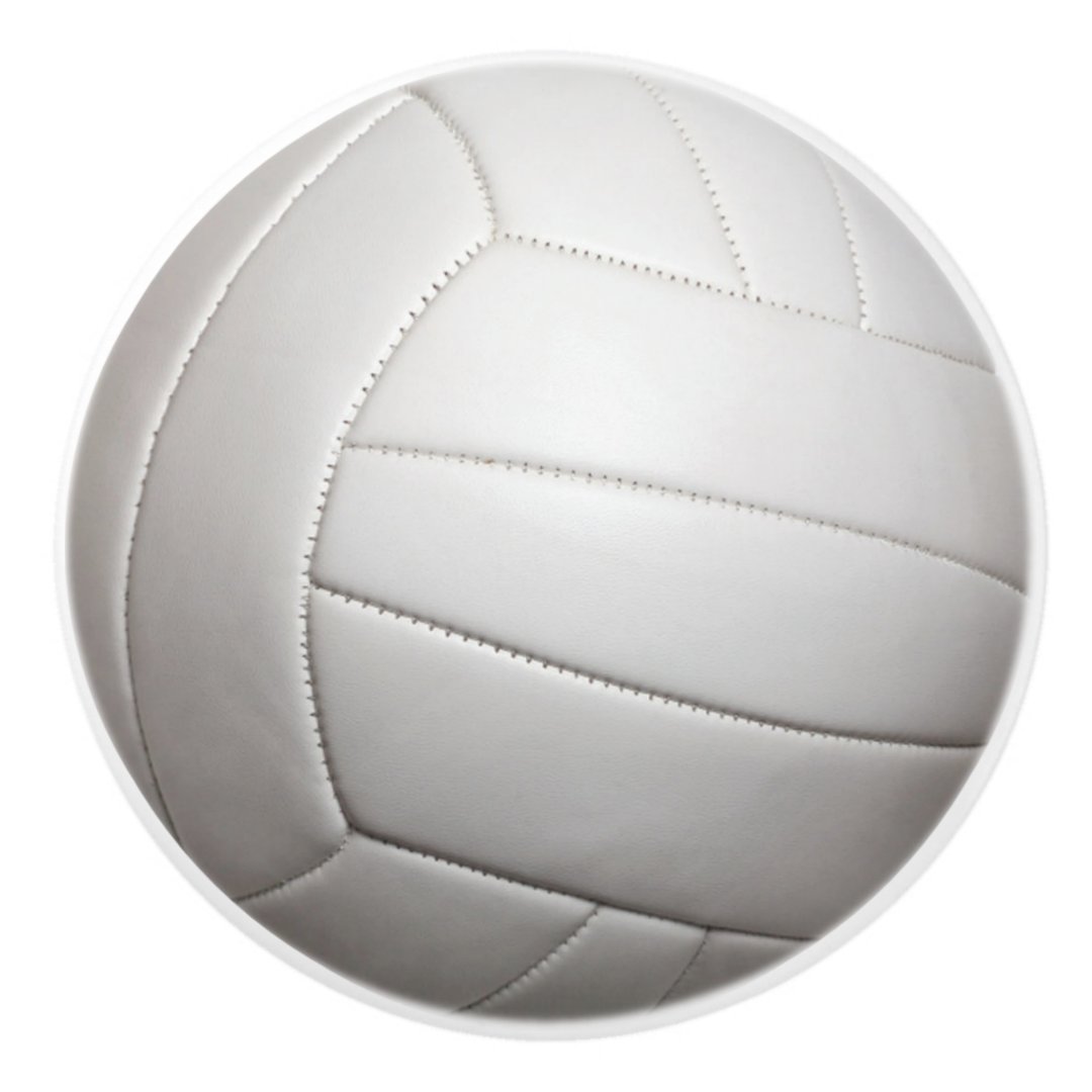 Volleyball ceramic knob | Zazzle