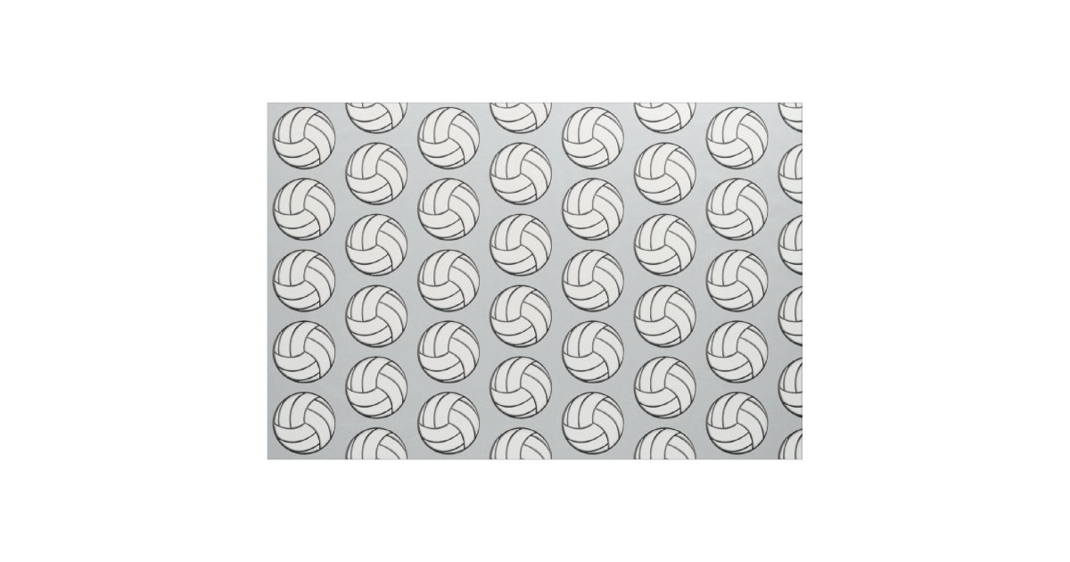 Volleyball Fabric | Zazzle