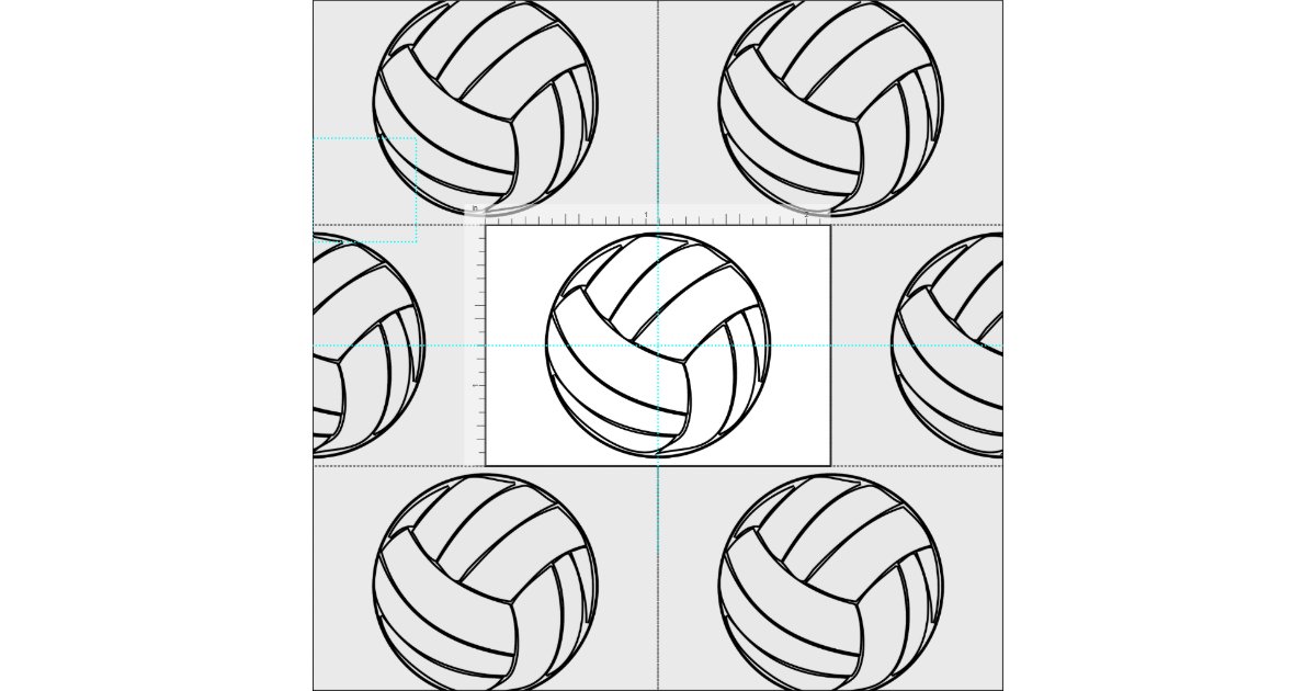Volleyball Fabric | Zazzle