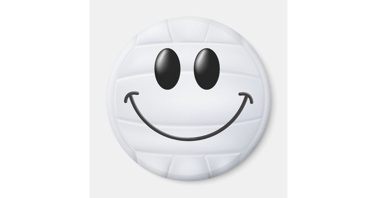 Volleyball Face.png Magnet | Zazzle