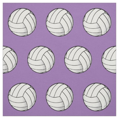 Volleyball Fabric | Zazzle
