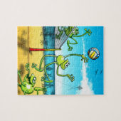 Volleyball Frog Jigsaw Puzzle | Zazzle