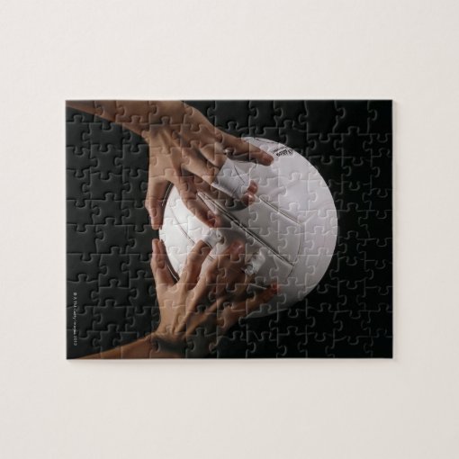 Volleyball Hands Jigsaw Puzzle | Zazzle
