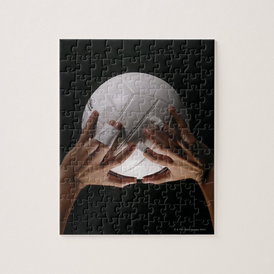 Volleyball Hands Jigsaw Puzzle | Zazzle