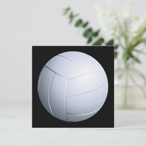 Volleyball Invitation | Zazzle