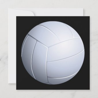 Volleyball Invitation | Zazzle