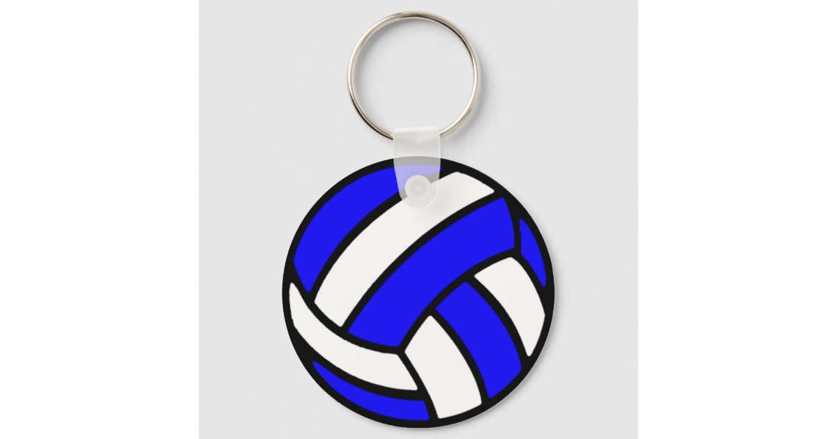 Volleyball Key Chain | Zazzle