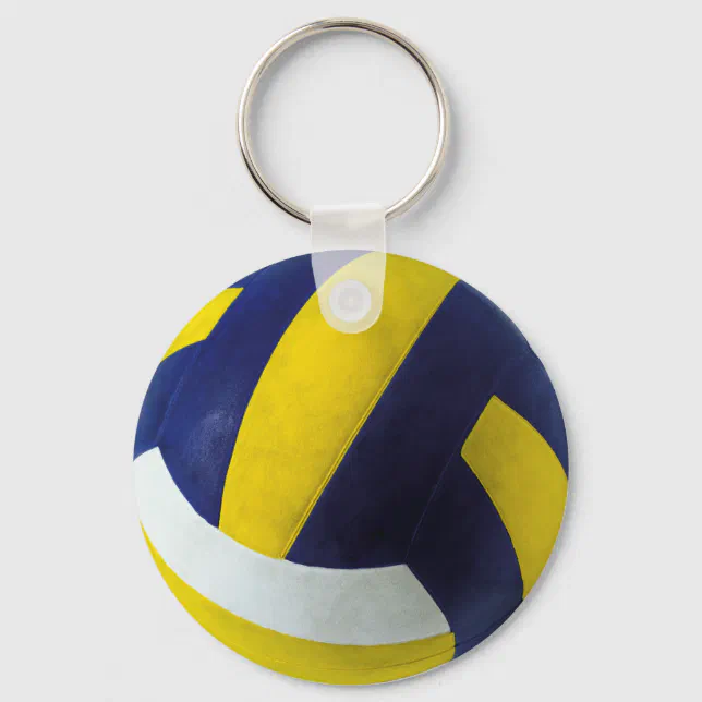 VOLLEYBALL KEYCHAIN | Zazzle