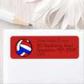 Volleyball Label | Zazzle