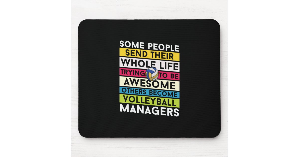 Volleyball Player | Volleyball Managers Mouse Pad | Zazzle