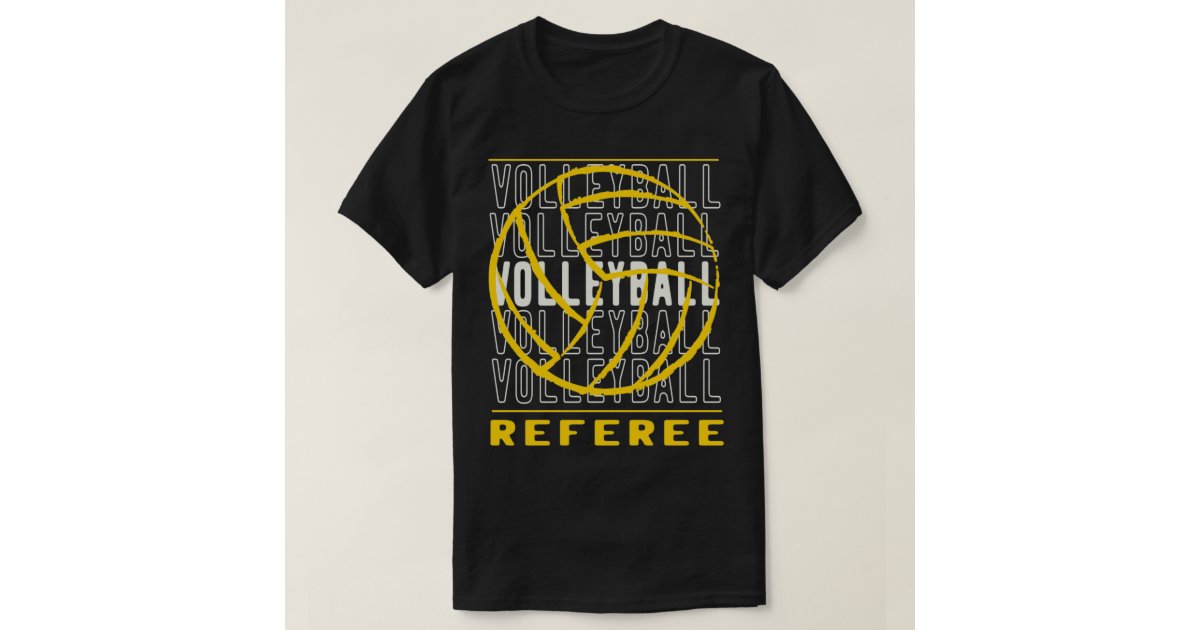 Volleyball Referee Classic TShirt | Zazzle