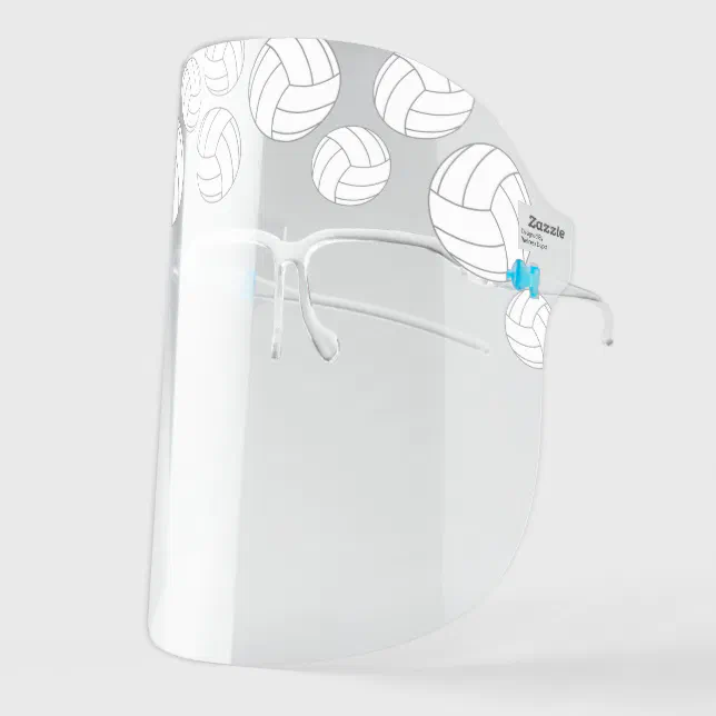 Volleyball Sports Ball Coach Teacher Face Shield | Zazzle