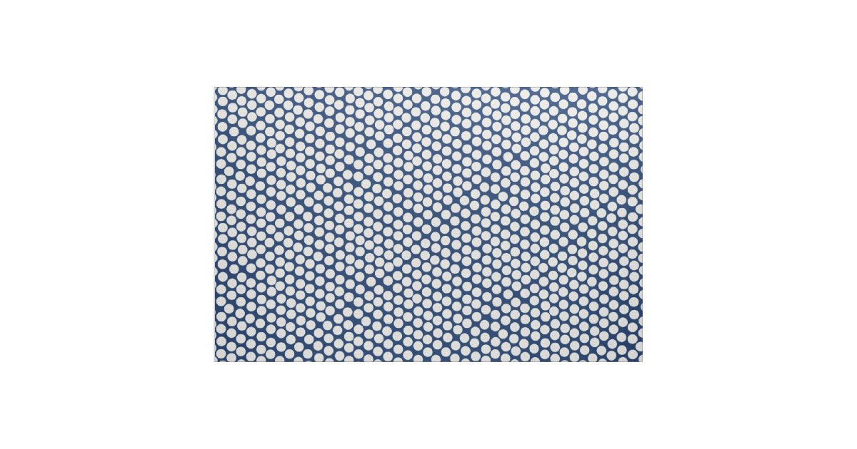 Volleyball Sports Navy Blue Fabric | Zazzle