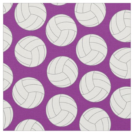 Volleyball Fabric | Zazzle.com