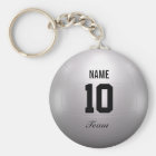 Cool Personalized Volleyball Coach Gift Ideas Keychain | Zazzle.com