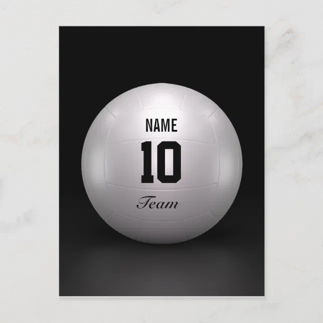 Volleyball Team Postcard | Zazzle