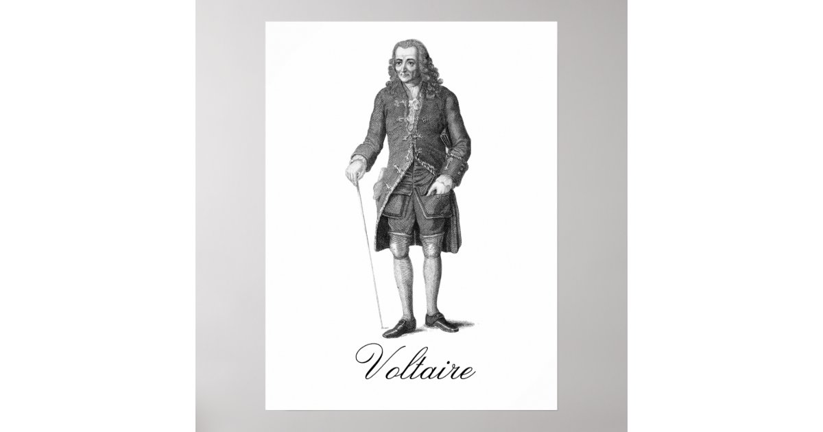 Voltaire Poster | Zazzle