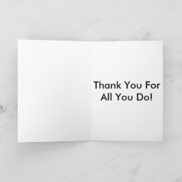 Volunteer Appreciation Thanks Hearts Red Blue Thank You Card | Zazzle