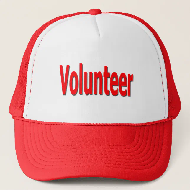 volunteer cap | Zazzle