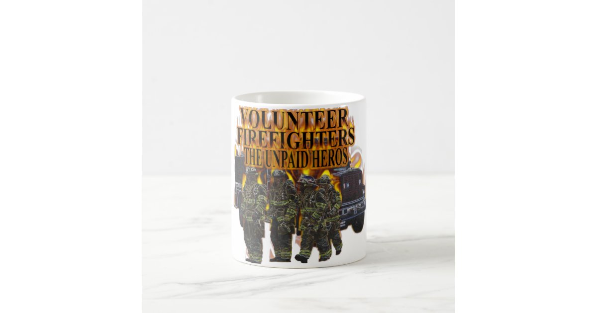 Volunteer Firefighters mug | Zazzle