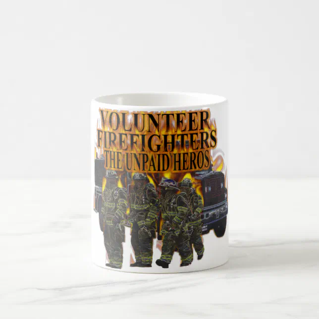 Volunteer Firefighters mug | Zazzle