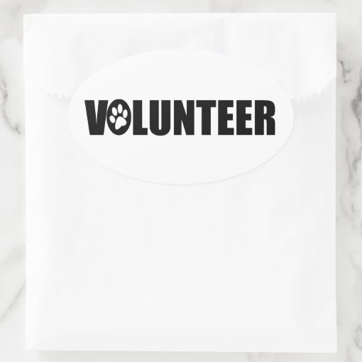 Volunteer Sticker | Zazzle