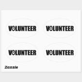 Volunteer Sticker | Zazzle