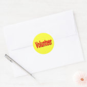 volunteer stickers | Zazzle