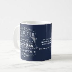 Volunteer Thank You Appreciation Coffee Mug | Zazzle