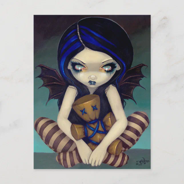 "Voodoo in Blue" Postcard | Zazzle
