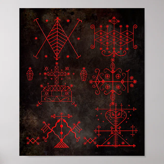 Voodoo Veves Print | Zazzle