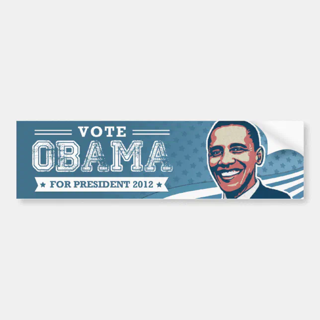 Vote Barack Obama For President Bumper Sticker | Zazzle