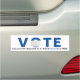 Vote Blue Face-mask Life Depends on It Car Magnet | Zazzle