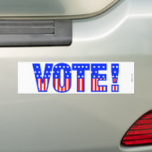 Vote Bumper Sticker | Zazzle