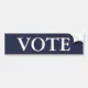 VOTE bumpersticker Bumper Sticker | Zazzle