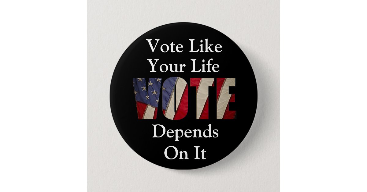 Vote Buttons | Zazzle