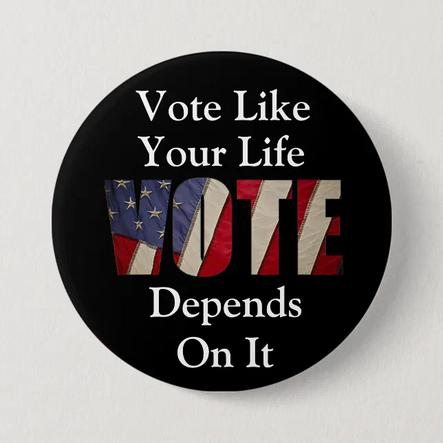 Vote Buttons | Zazzle