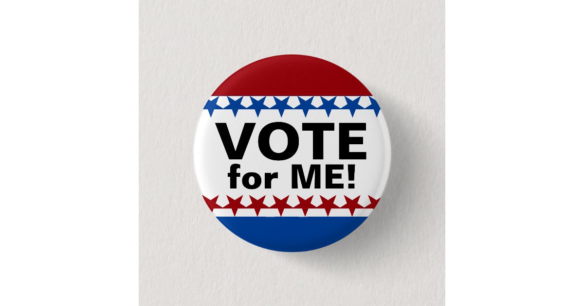 Vote Custom Campaign Button | Zazzle