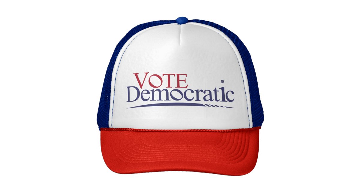 Vote Democratic Hat r | Zazzle