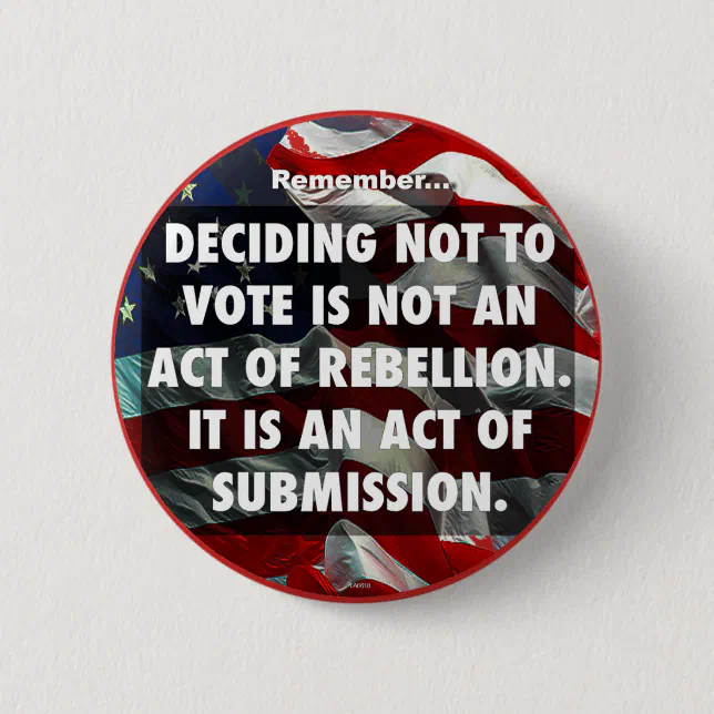VOTE - DON'T SUBMIT BUTTON | Zazzle