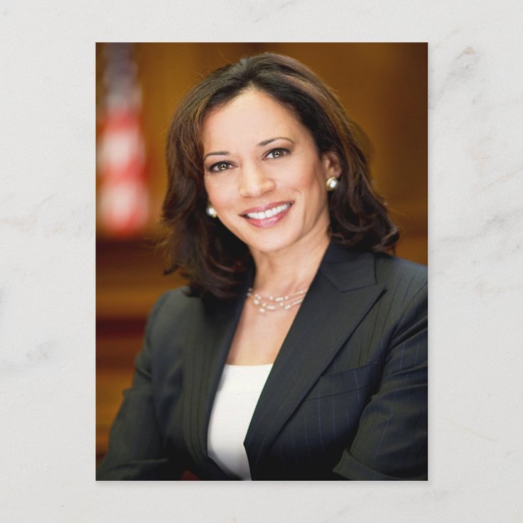 Vote for Kamala Harris Democrat VP Campaign 2020 Postcard | Zazzle